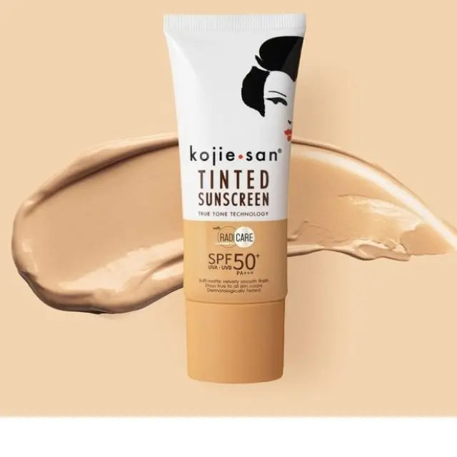 Kojie San Crème solaire teintée SPF50+ PA+++ 50 g - MHT MULTI – MHT MULTI SERVICES