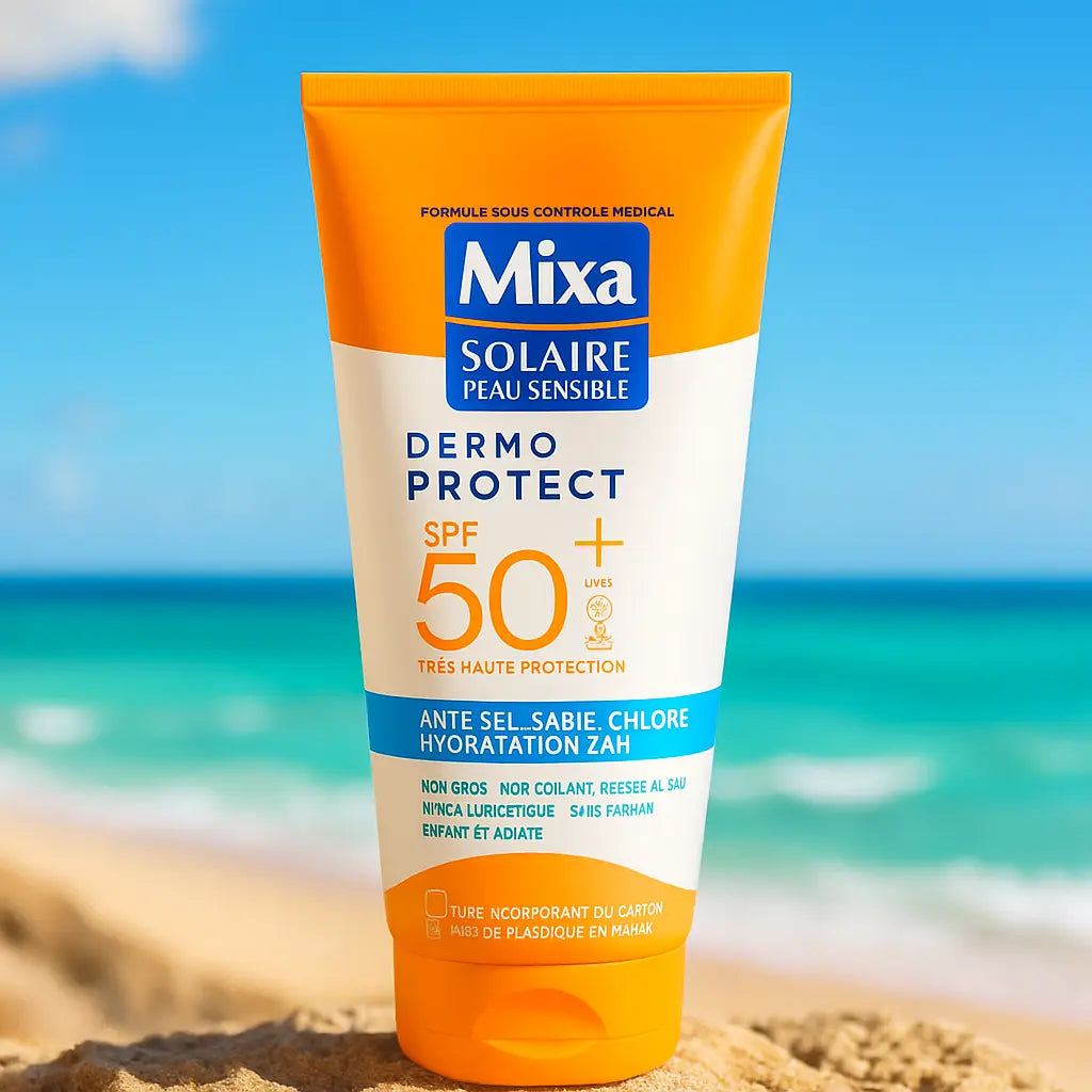 Mixa Solaire Lait Peaux Sensibles spf50+ 175ml - MHT MULTI SERVICES