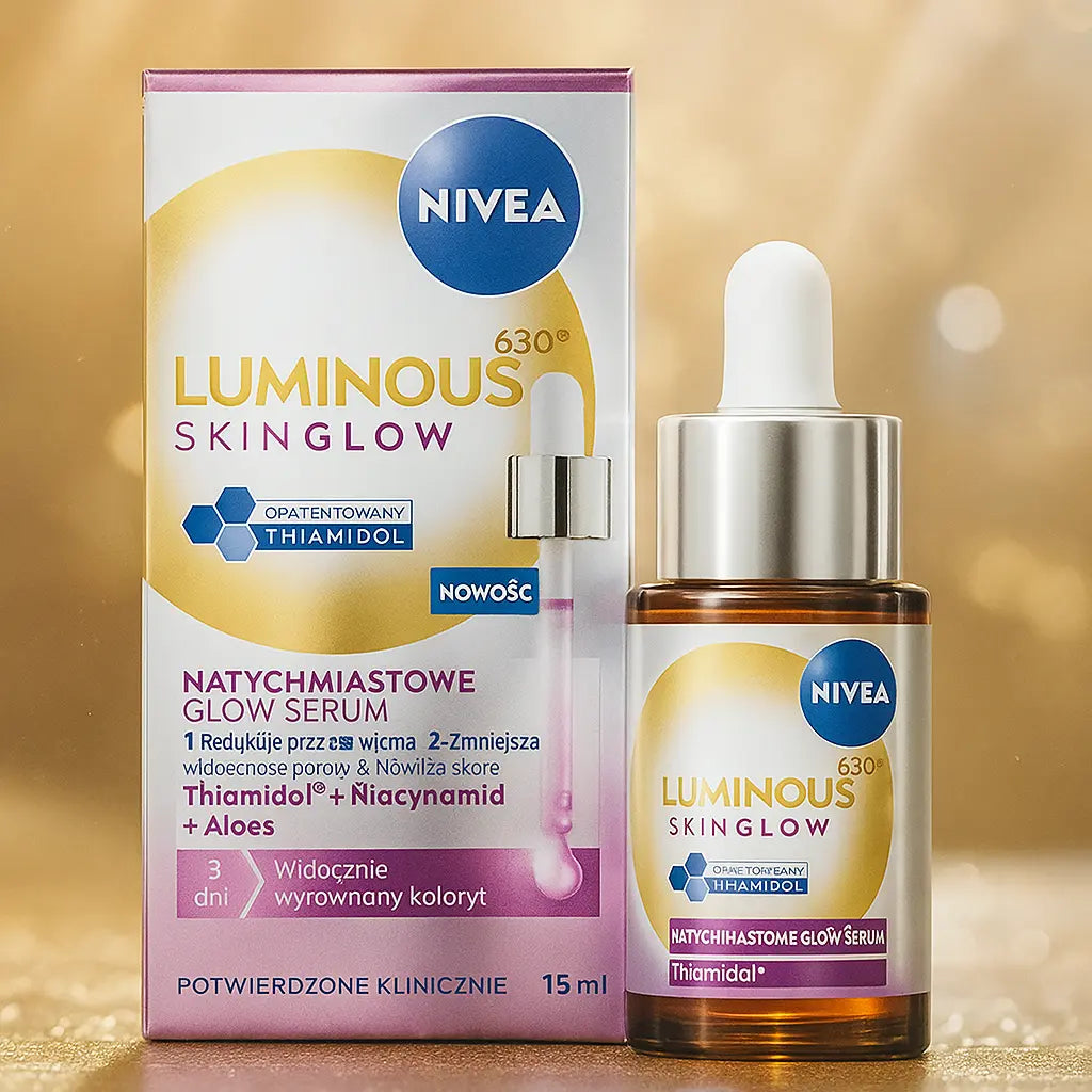 NIVEA – Luminous 630° Skin Glow Serum (Thiamidol® + Niacinamide) 15ML ...