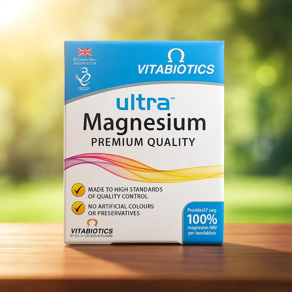 Vitabiotics Ultra Magnesium 375mg 60 tablets - MHT MULTI SERVICES